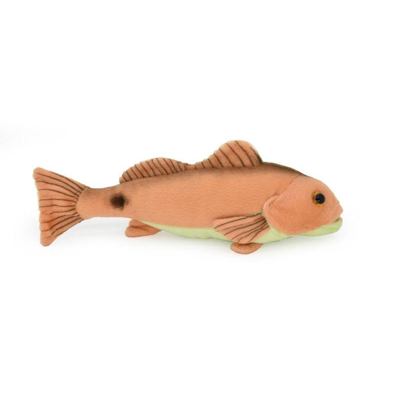 Plush Red Fish Toy, Red Drum, Realistic Stuffed Animal Fishing Gift 10 ...