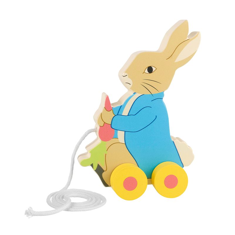 Peter Rabbit Toys - Peter Rabbit Pull Along Toy, Wooden - Early ...