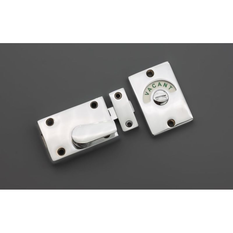 Infinity Decor Vacant Engaged Sign Indicator Bolt, Zinc Bathroom WC ...