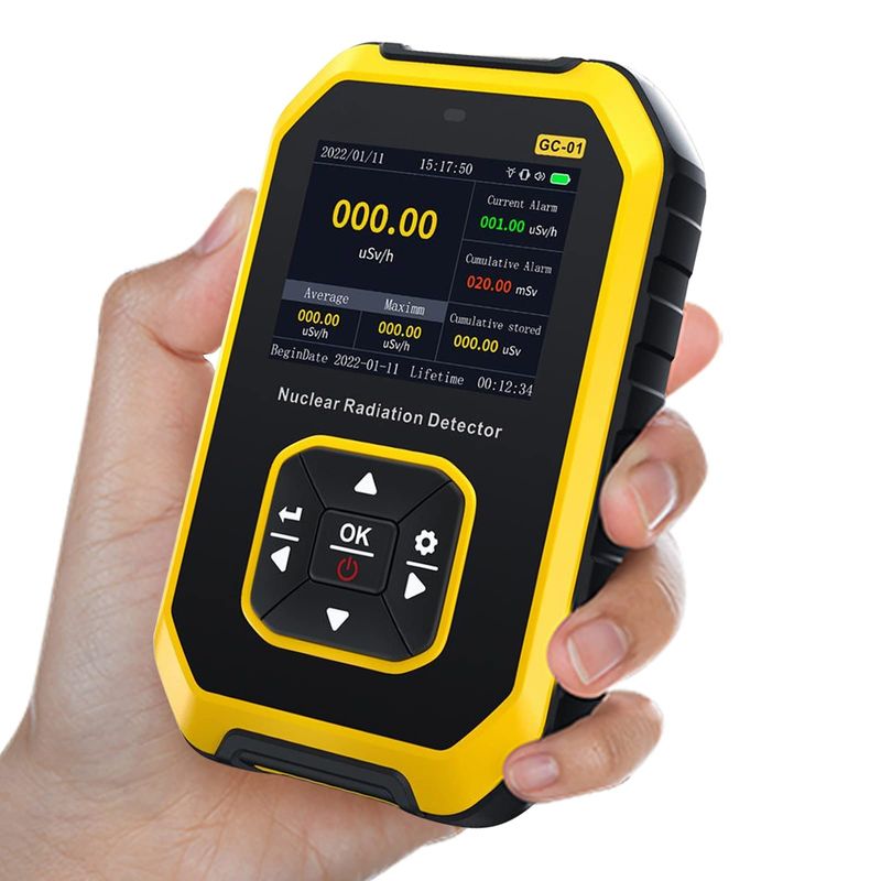 Jadeshay Nuclear Radiation Detector,Geiger Counter Digital Radiation ...