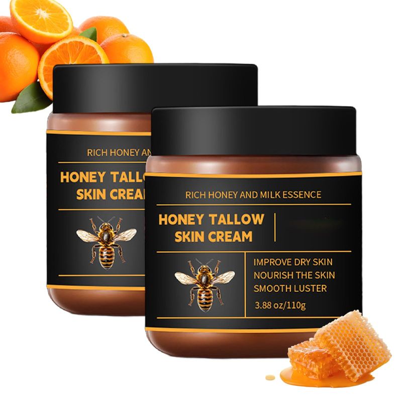 Tallow Honey Balm, Marroomi Beef Tallow for Skin, Holicow Organic Grass ...