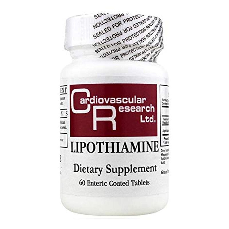 Ecological Formulas Lipothiamine, 60 Tabs - Online Marketplace ...