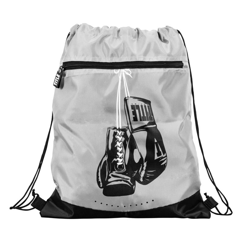TITLE Boxing Bruiser Gym Sack (Grey) - Online Marketplace - EveryMarket