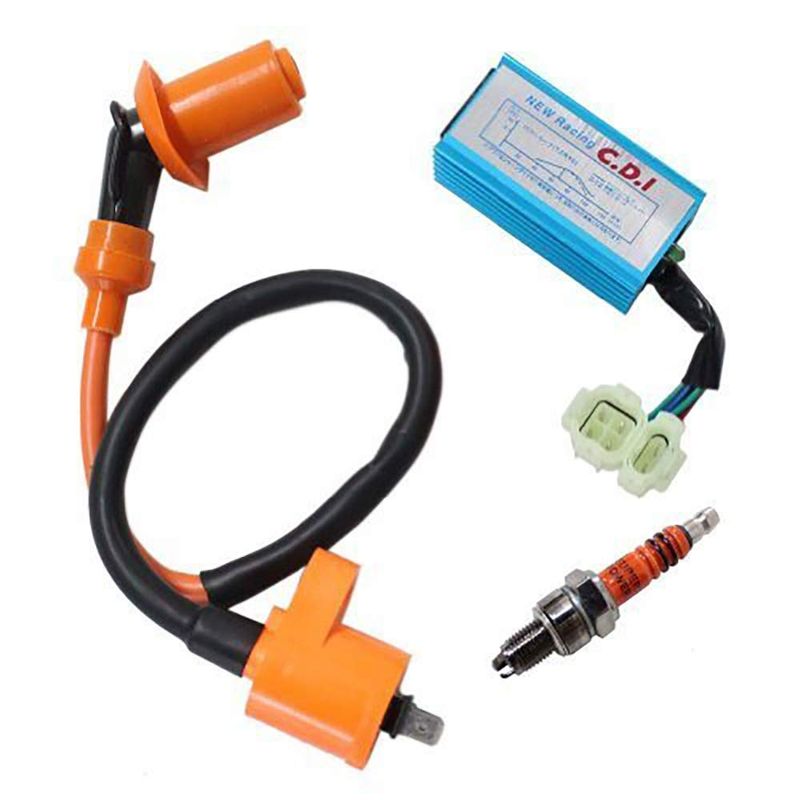 GY6 CDI 6 Pin Ignition Coil for High Performance Racing 50cc 125cc ...