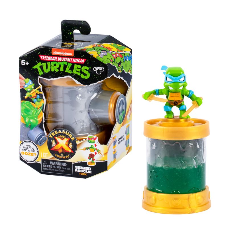 TREASURE X Teenage Mutant Ninja Turtles Sewer Rescue Pack 10 Levels of ...
