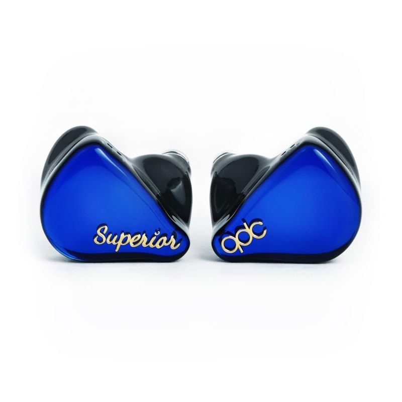 QDC-SUPERIOR-BL, Azure Blue (0.4 inch (10 mm) Single Full Range Dynamic ...