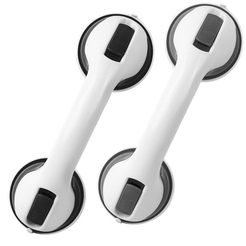 Suction Bathroom Grab Rails, Happybase 2pcs 12 inch Hand Rail for ...