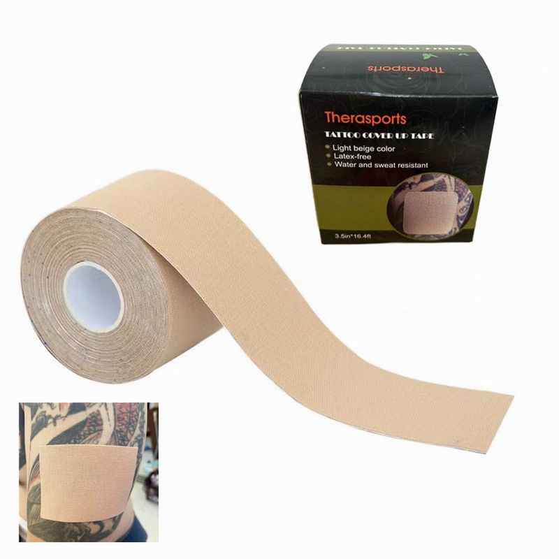 Therasports Extra Wide Tattoo Cover Up Tape Tattoo Concealer Tattoo ...