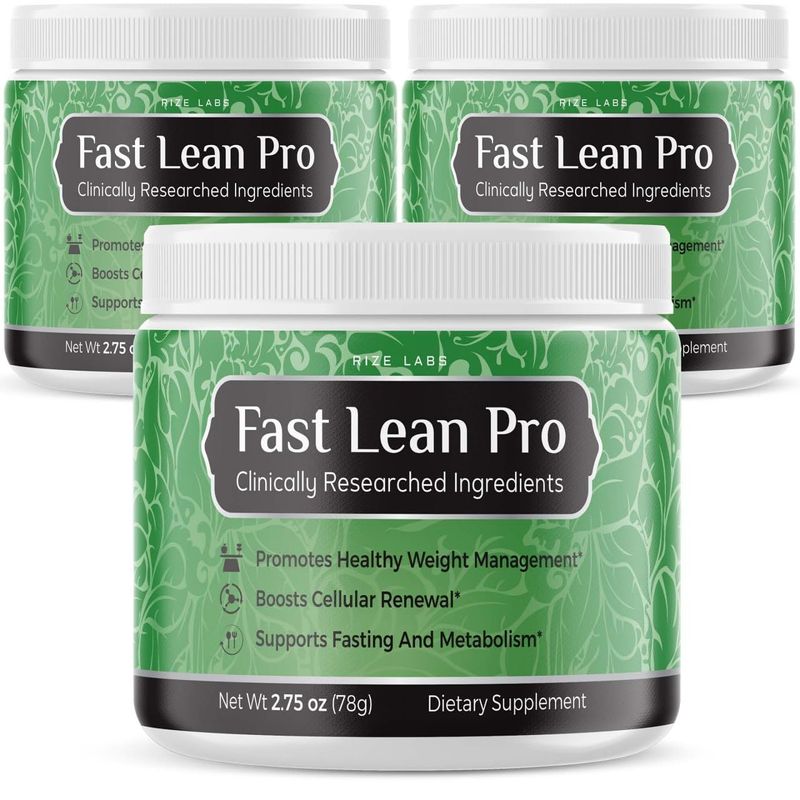 (3 Pack) Fast Lean Pro, Official Fast Lean Pro Advanced Formula ...