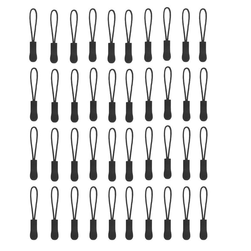 Zipper Pulls, 40 Pieces Zip Tags Cord Pulls, Zipper Pull Replacement ...