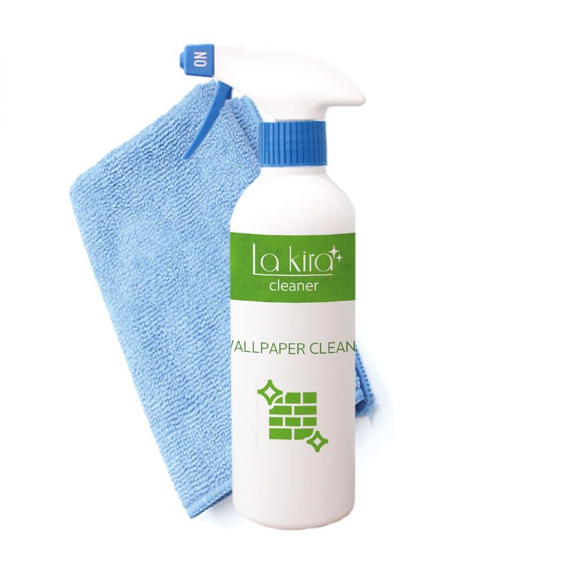 La kira Wallpaper Cleaner WALLPAPER CLEANER 16.9 fl oz (500 ml) (Only ...