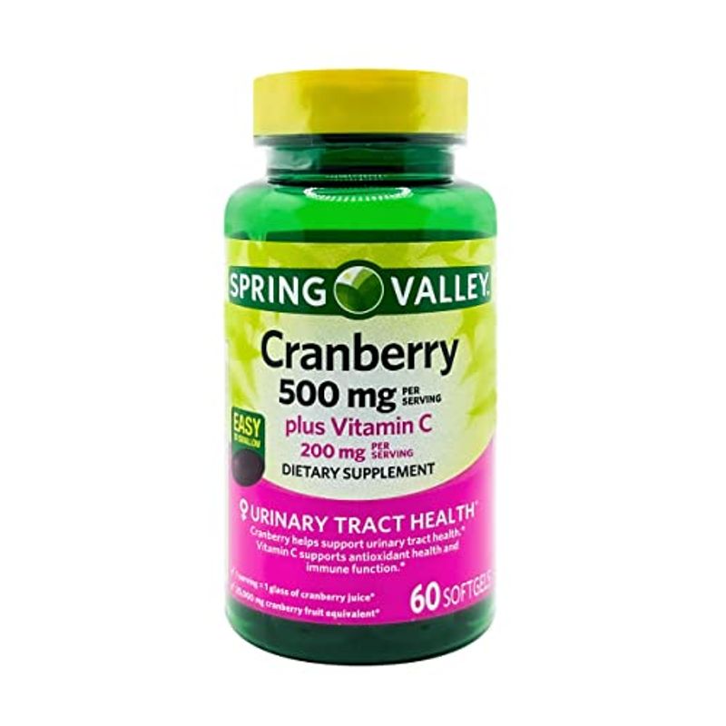 Spring Health Spring Valley Cranberry Dietary Supplement Softgels ...