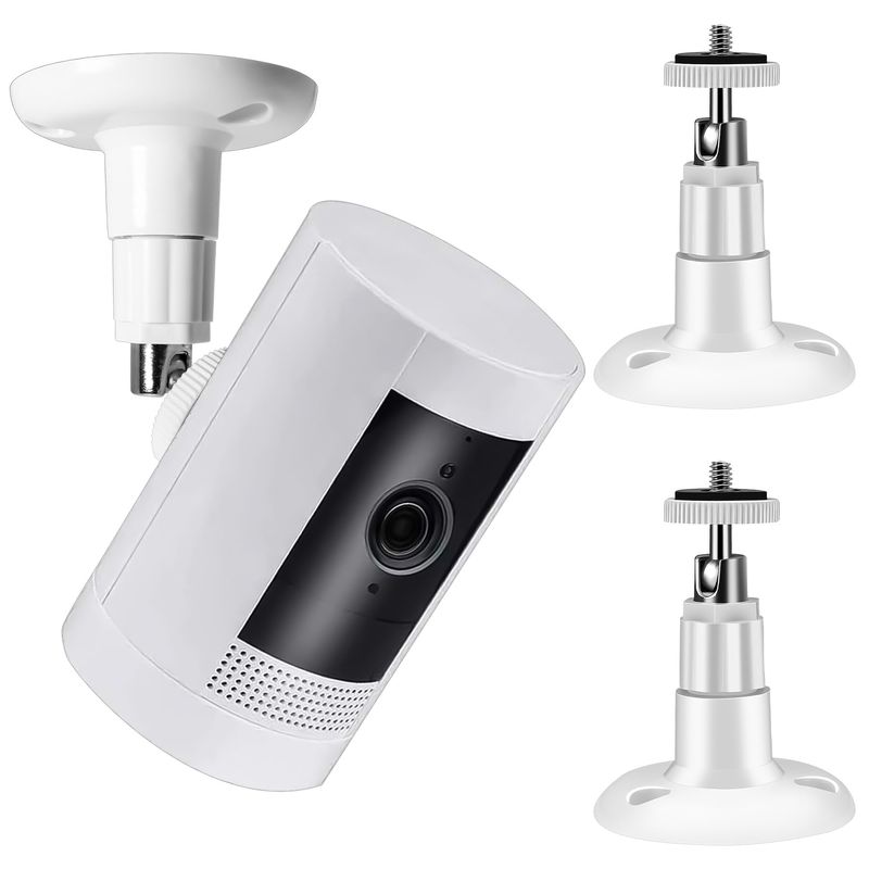 3-Pack Camera Wall Mount Brackets for Ring, 360° Adjustable Security ...