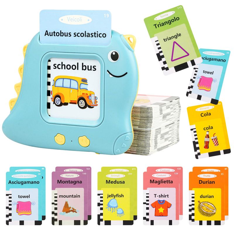 AYESY Talking Flash Cards Early Educational Toys for Toddlers (224 ...