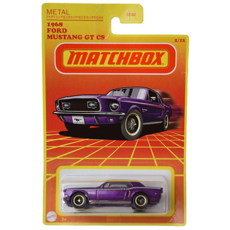 Matchbox 1968 Ford Mustang GT CS - Purple 2/12 - Online Marketplace ...