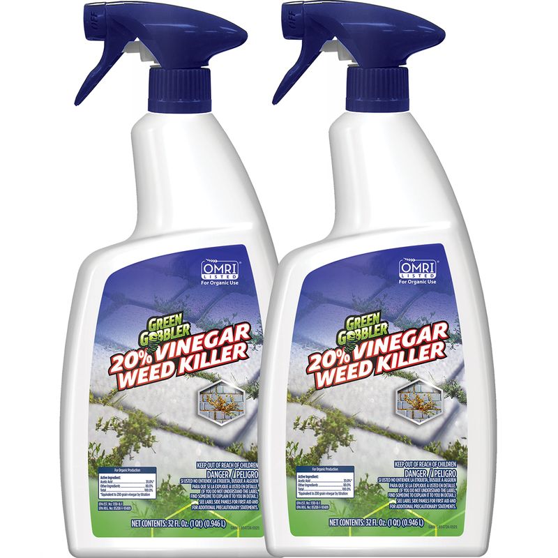 Green Gobbler 20% Vinegar Weed & Grass Killer | Natural and Organic ...