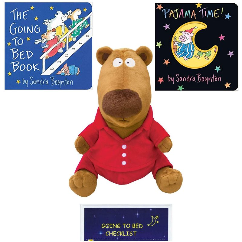 The Going to Bed Book and Pajama Time! Board Books by Sandra Boynton ...