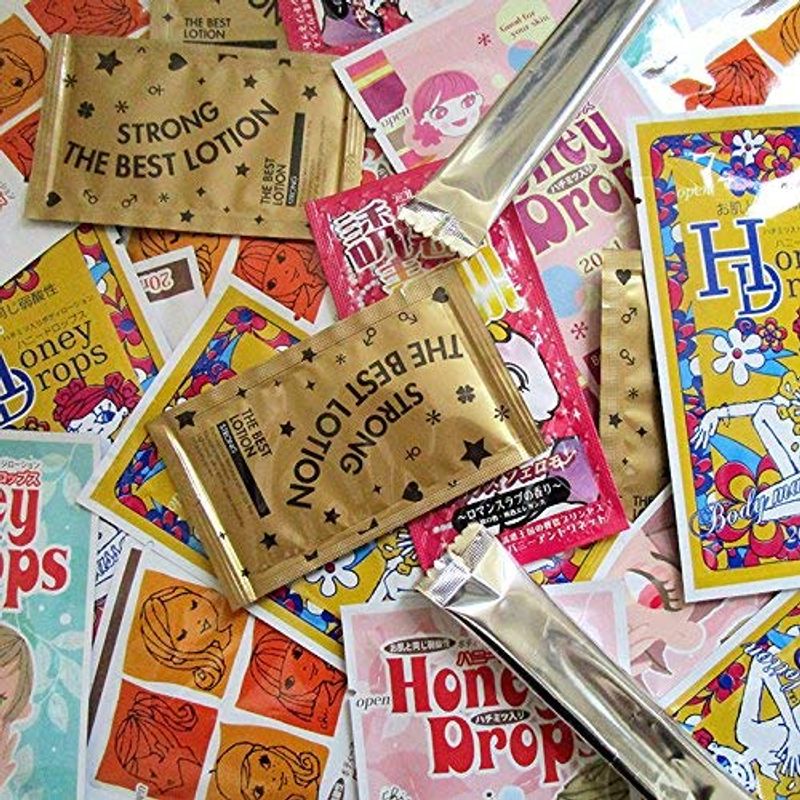 Random Lotion Set, Lubricating Body Lotion, Set of 40 (Pouch Type ...