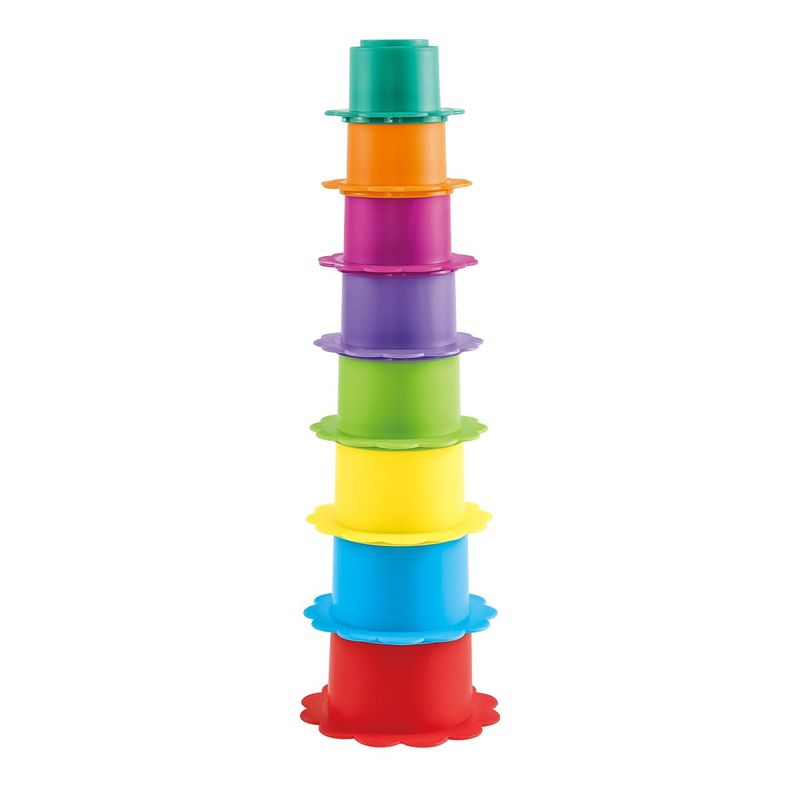 Cosaway Baby Stacking Nesting Cups Toy, Montessori Toys for Toddlers 6 ...