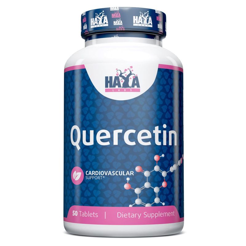 Quercetin 500 mg x 50 Tablets Double Strength Antioxidant Supplement ...