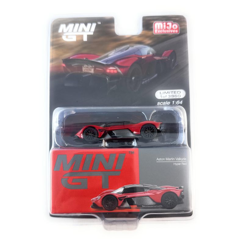 Mini GT 1:64 Scale Valkyrie Hyper Red Limited Edition Diecast Model Car ...