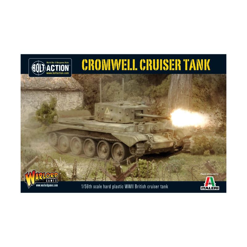 Cromwell Cruiser Tank - 1:56 / 28mm Scale Tank Model kit for Bolt ...