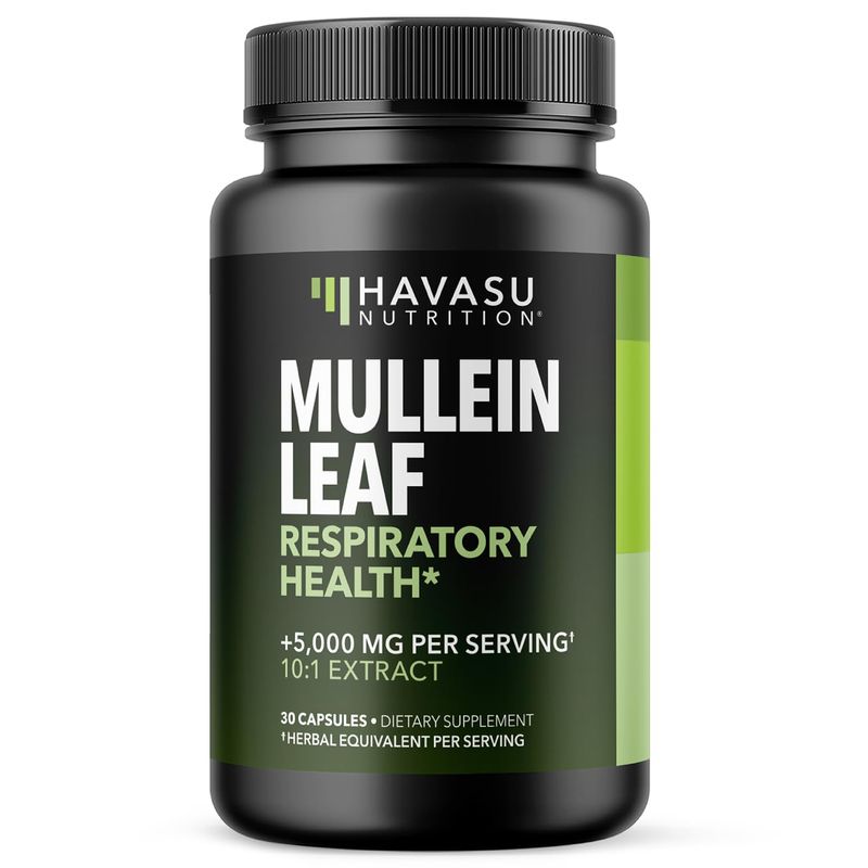 Mullein Leaf Extract for Lungs and Respiratory Health - Daily ...