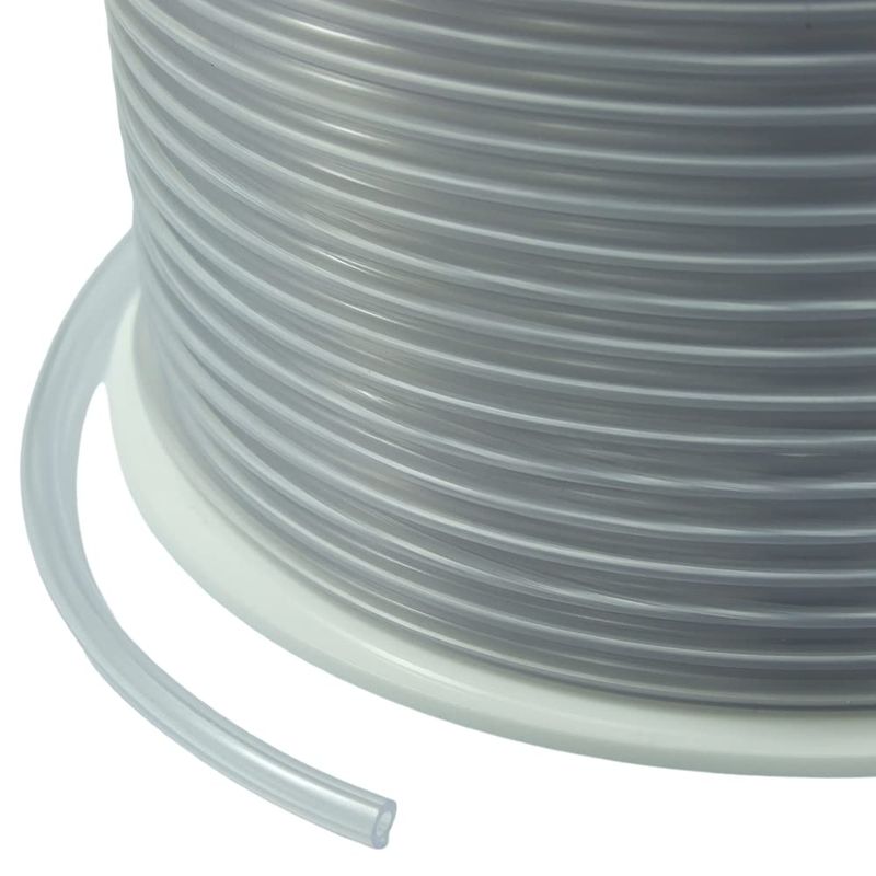 3mm ID PVC Plastic Tube Hose Food Contact Safe Flexible Clear Pipe (3 ...