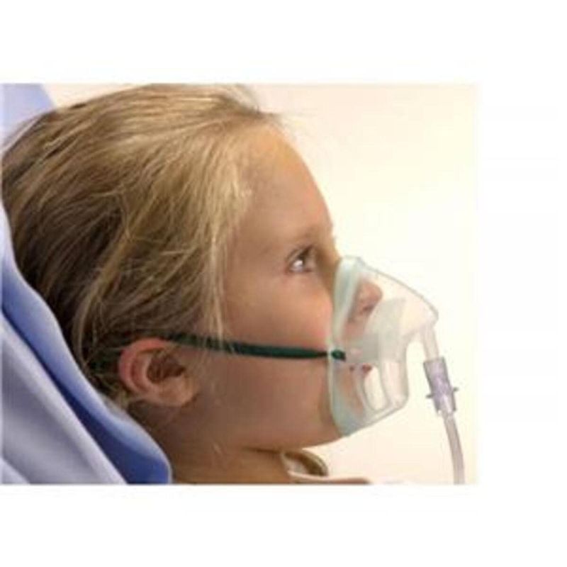 Intersurgical Paediatric Medium Concentration Oxygen Mask with Nose ...