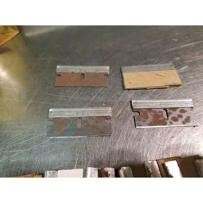 Single Edge Industrial Razor Blades Box Cutter Replacement see below ...