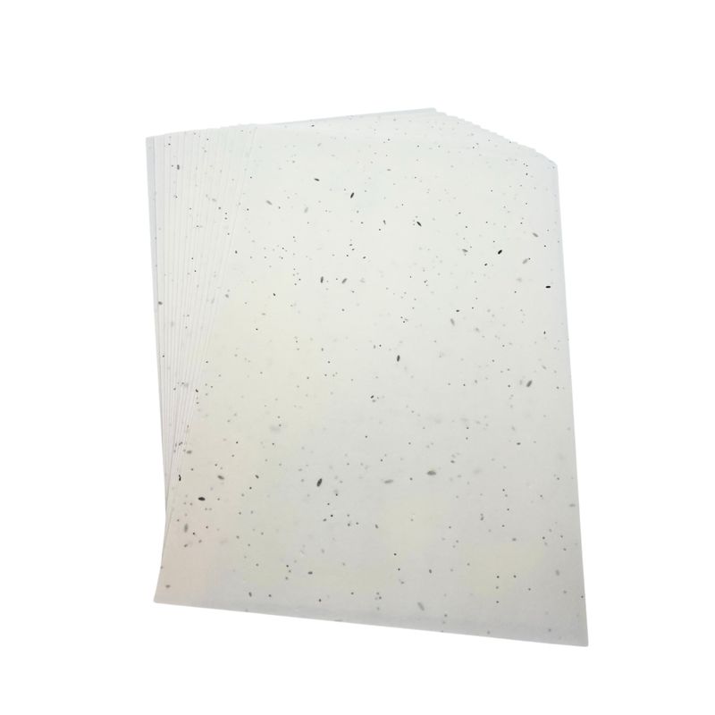 Seeded Craft Printer Paper 15 Sheets A4 Size Mixed Wildflower Seeds ...