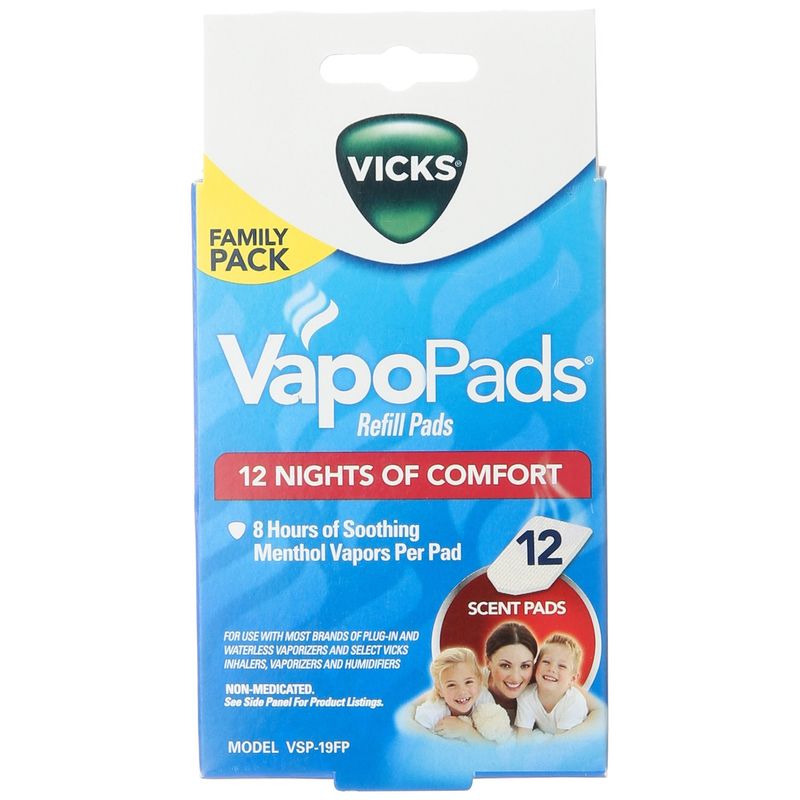 Vicks Vapo Pad Family Pack, 12 Count - EveryMarket