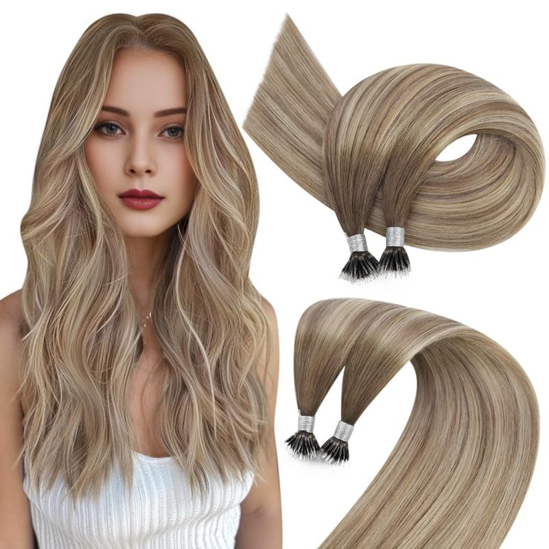 Easyouth Nanoring Echthaar Extensions Ombre Nano Ring Extensions ...