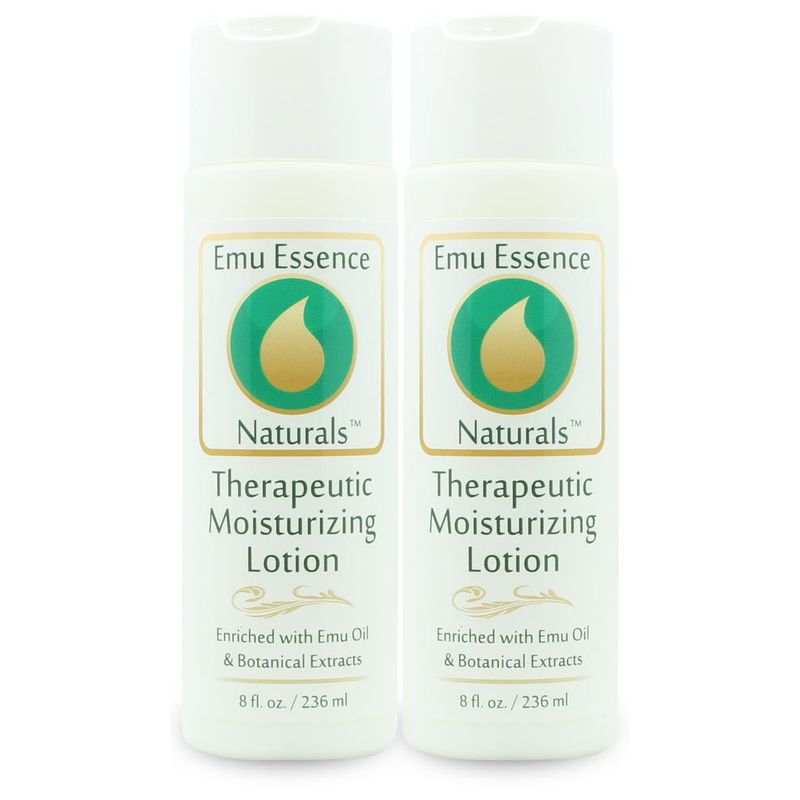 Emu Essence Therapeutic Moisturizing Lotion with Emu Oil Twin Pack 2 / ...