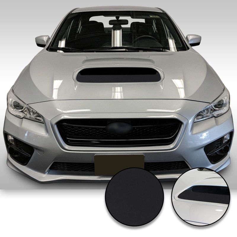 Hood Scoop Vinyl Decal Overlay Wrap Trim Inserts Sticker Compatible ...