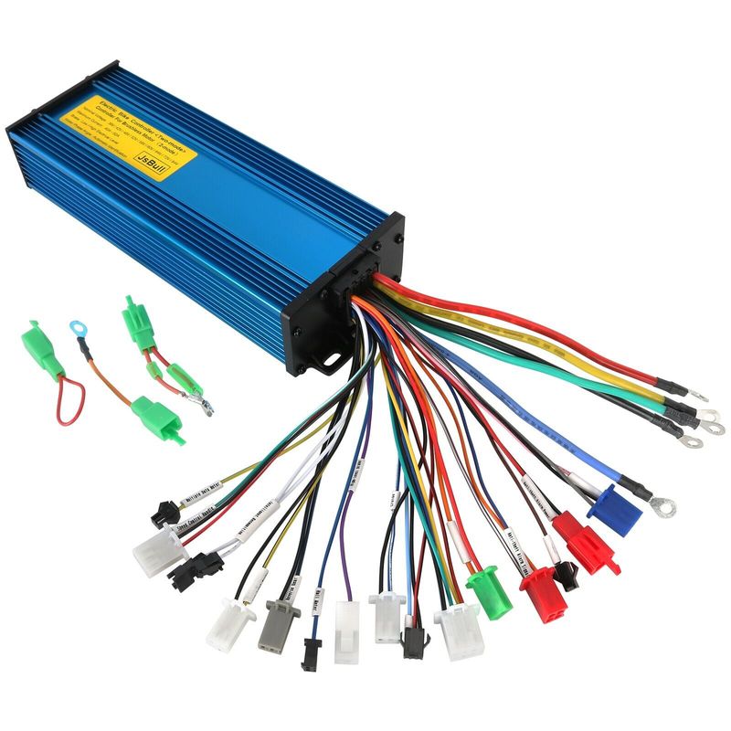 36V 48V 60V 72V 1000W-2200W Brushless Motor Controller 40A Electric Go ...