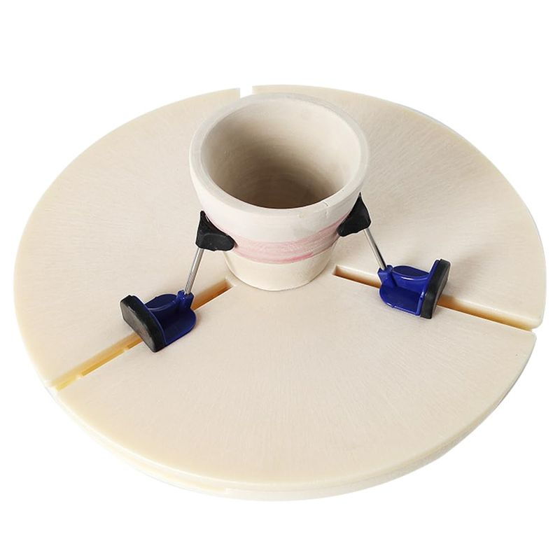 Pottery Trimming Clamp Earthkilling Aid Pottery Supplies Adjustable ...