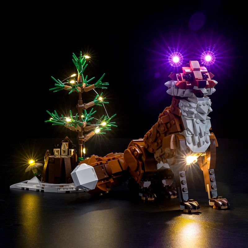 Hilighting Upgraded Led Light Kit Compatible with Lego Forest Animals ...