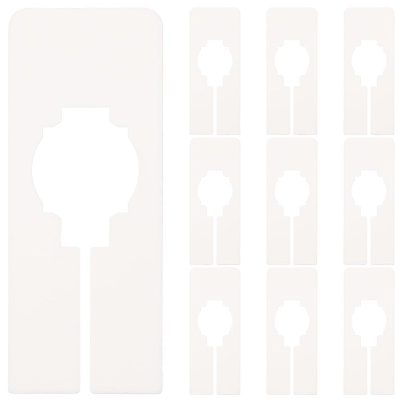 EXCEART 10 Pieces Clothes Rack Size Dividers Plastic Claw Dividers ...