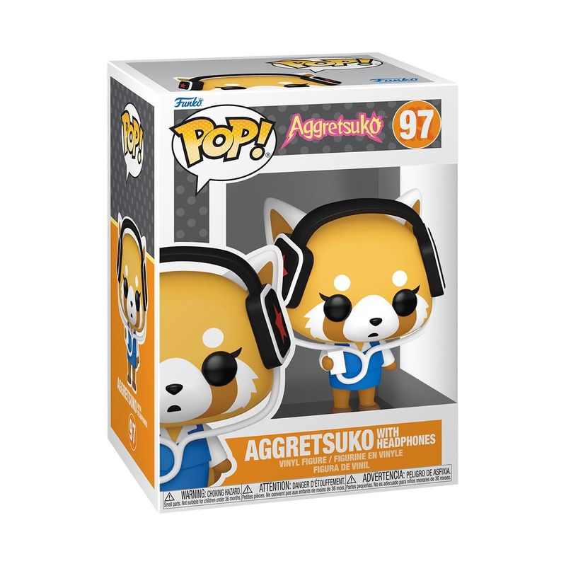 Funko Pop! Sanrio: Aggretsuko with Headphones - Online Marketplace ...