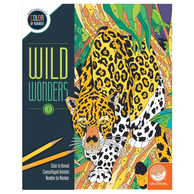 Color by Number Wild Wonders (Book 1) - Online Marketplace - EveryMarket