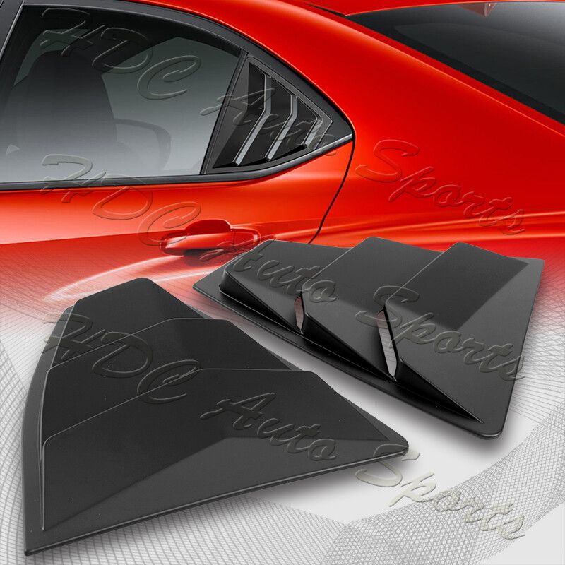 For 2022-2026 Subaru WRX Sedan ABS Black Side Window Louvers Scoop ...