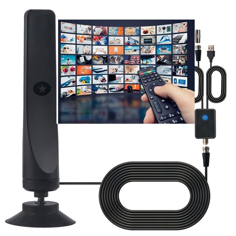 Rewave TV-Antenne – Freeview Digitale TV-Antenna für den Innenbereich ...