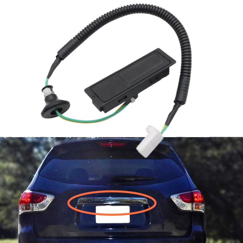 GXARTS 25380-3JA0B Hatch Button Trunk Latch fit for Nissan Pathfinder ...