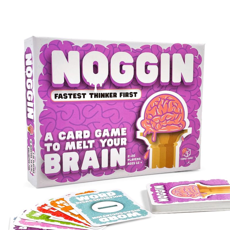 Format Games Noggin Party Game - Hilarious Fast-Thinking Word Game ...