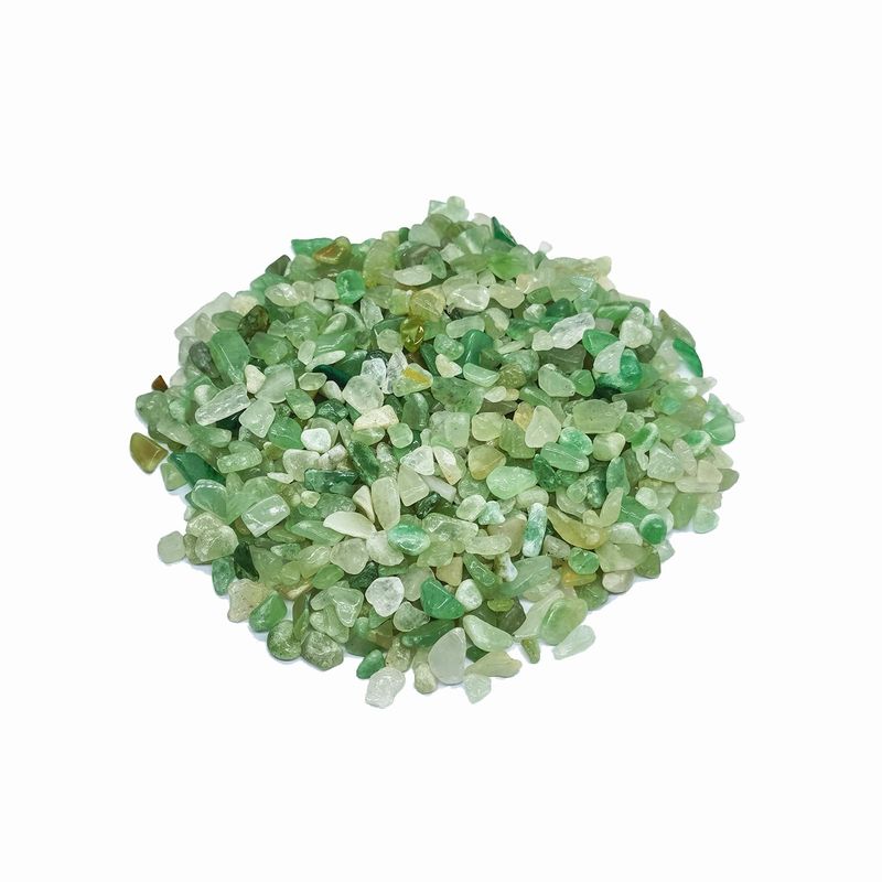 VMDEKK Green Aventurine Crystals Chips Stones,Fish Tank Gravel and ...