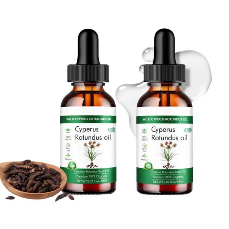 Cyperus Rotundus Oil 2/3 Pack 100% Cyperus Oil Natural Nut Glass Oil ...