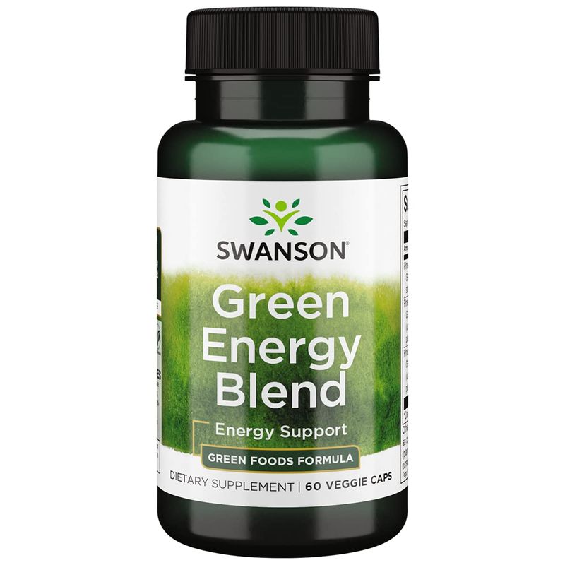 Swanson Green Energy Blend 60 Veg Capsules - Online Marketplace ...