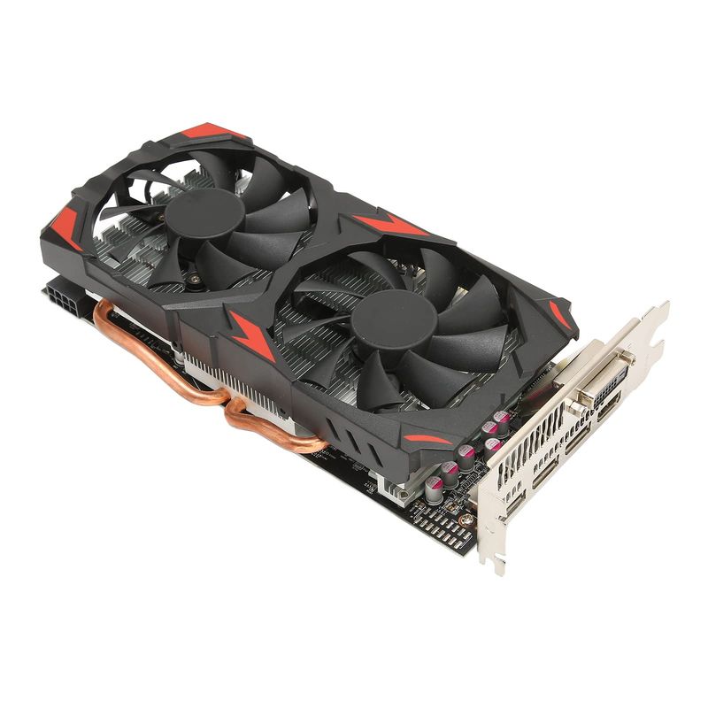 RX 580 Graphics Card 256bit 8GB GDDR5 Gaming Graphics Card with Dual ...