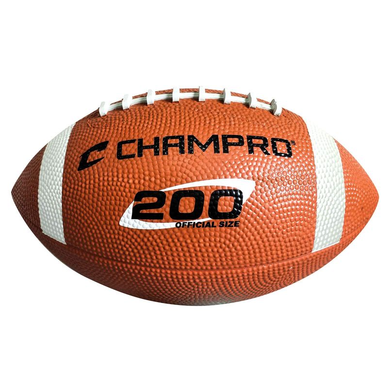 Champro 200 Football (Orange, Official Size) - EveryMarket